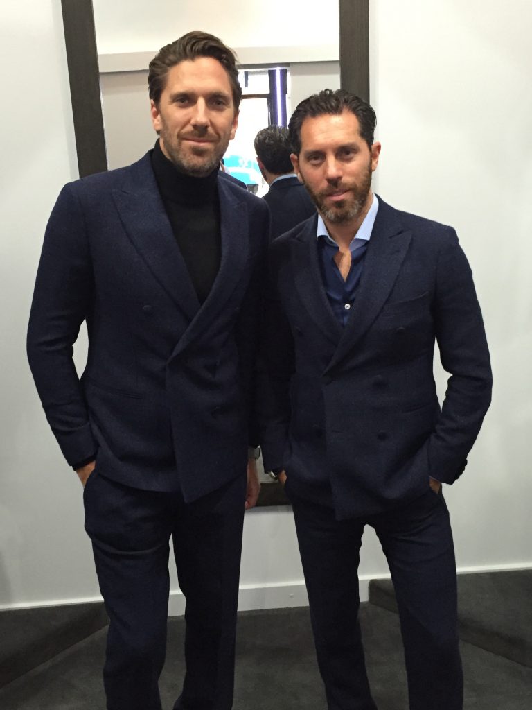 Star Athlete Henrik Lundqvist and our Creative Director Stephen Ferber ...