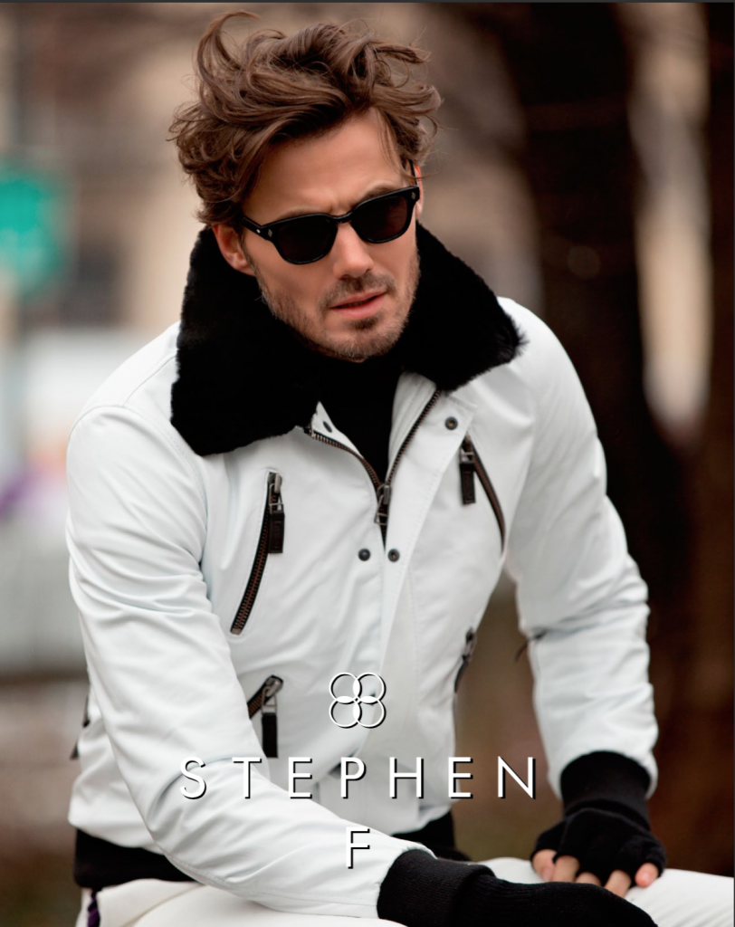 Stephen F featured in Uomo Collezioni Magazine — Stephen F